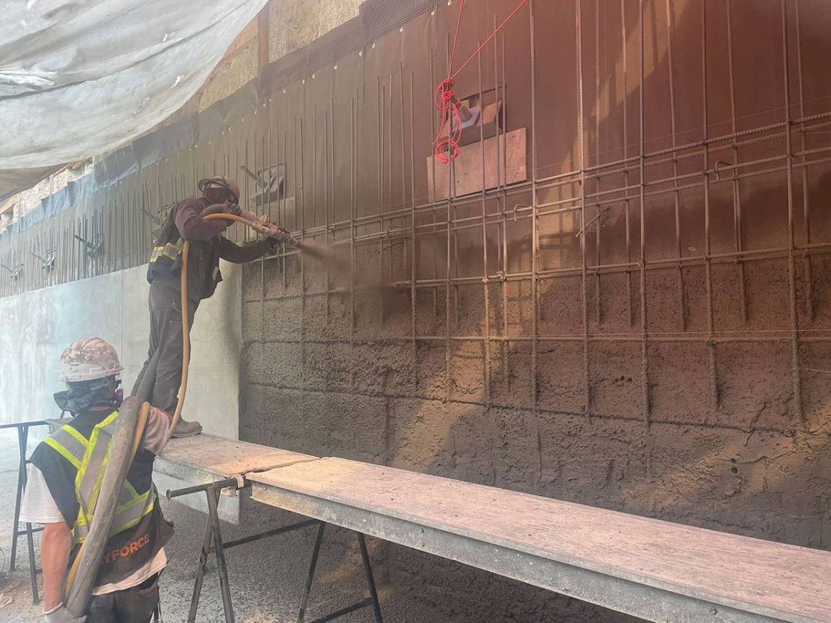 Structural Shotcrete – SprayForce Concrete Services Ltd