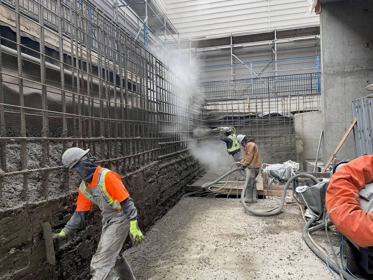 Structural Shotcrete – SprayForce Concrete Services Ltd